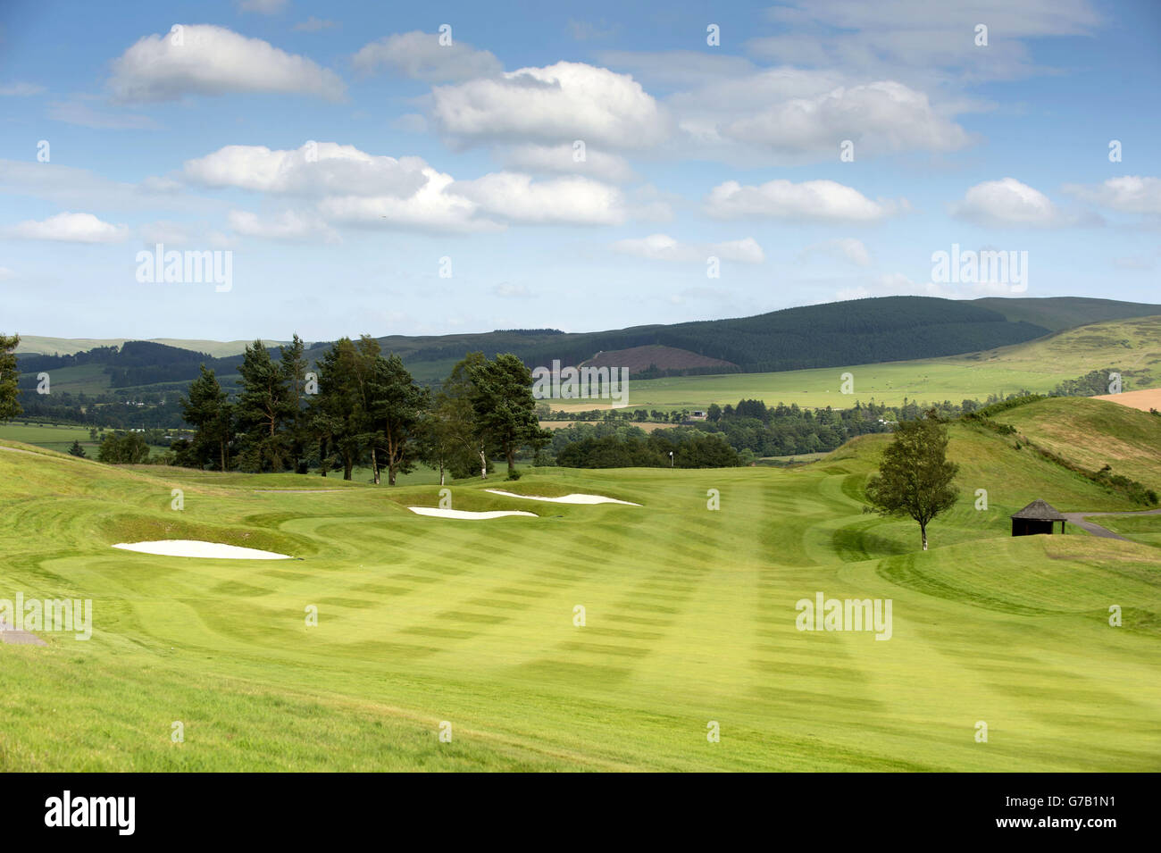 Golf - Gleneagles Golf Course Stock Photo - Alamy