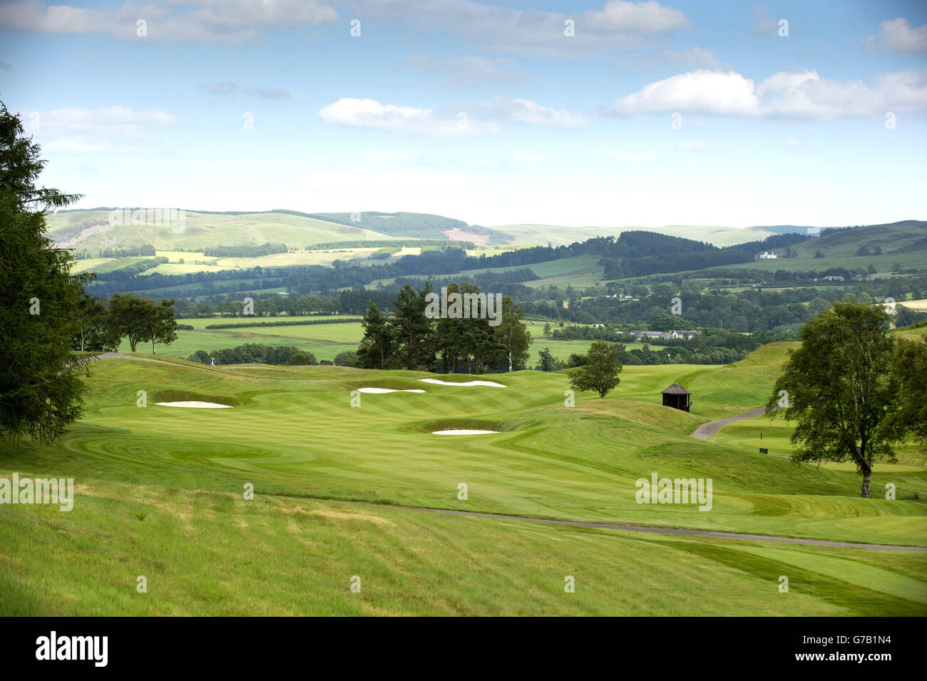 Golf - Gleneagles Golf Course Stock Photo - Alamy