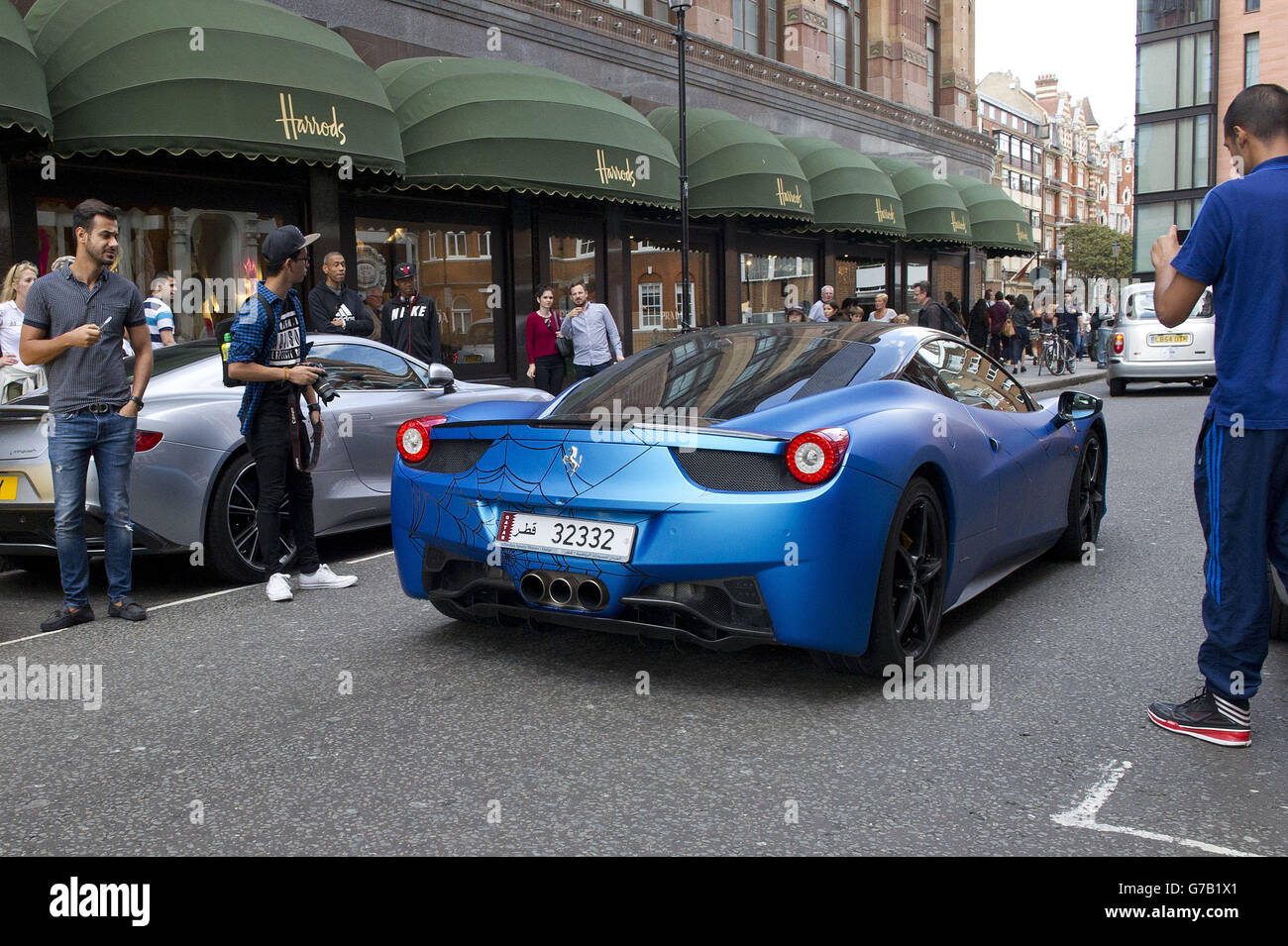 Middle Eastern cars in London Stock Photo - Alamy