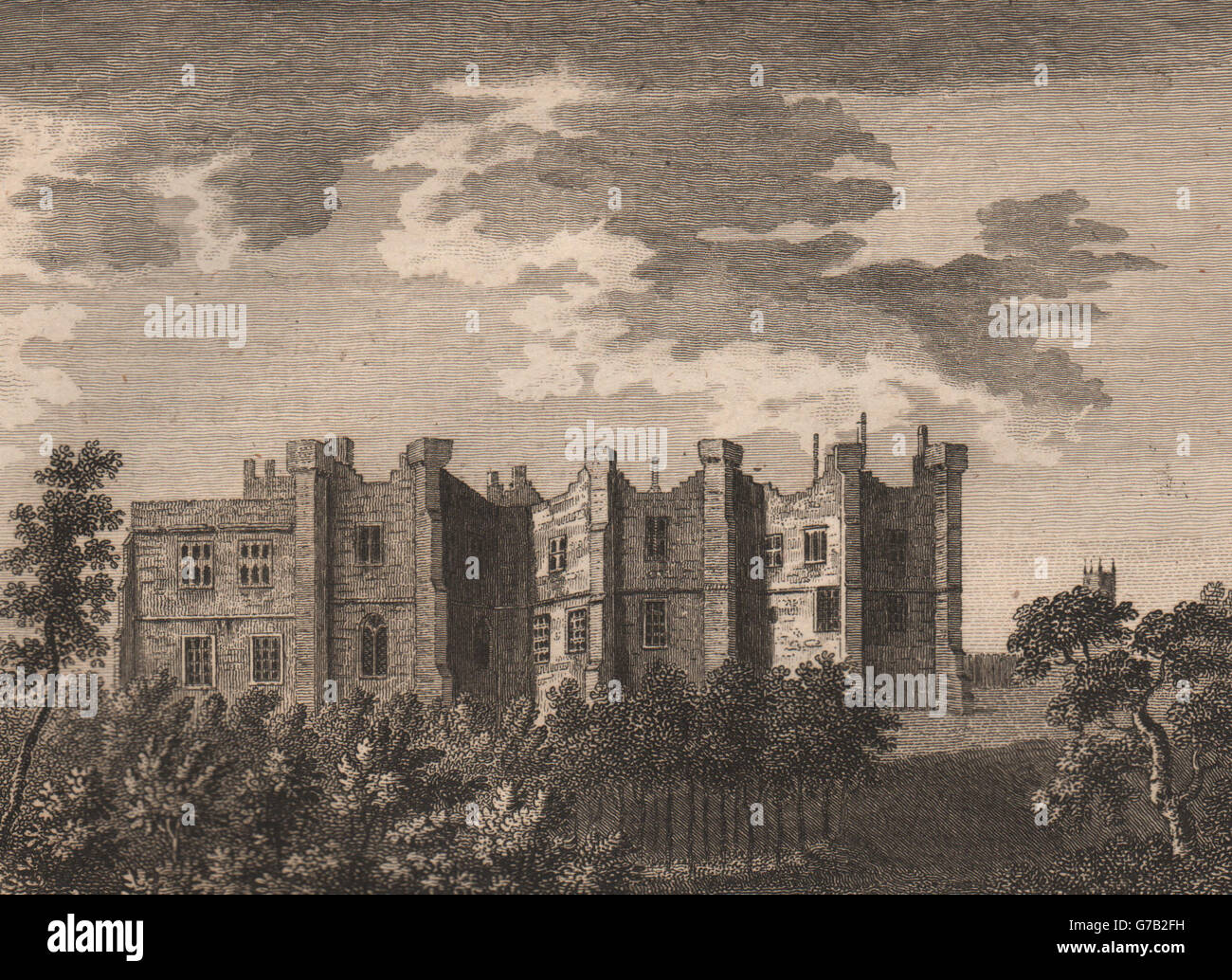 Branspeth castle hi-res stock photography and images - Alamy