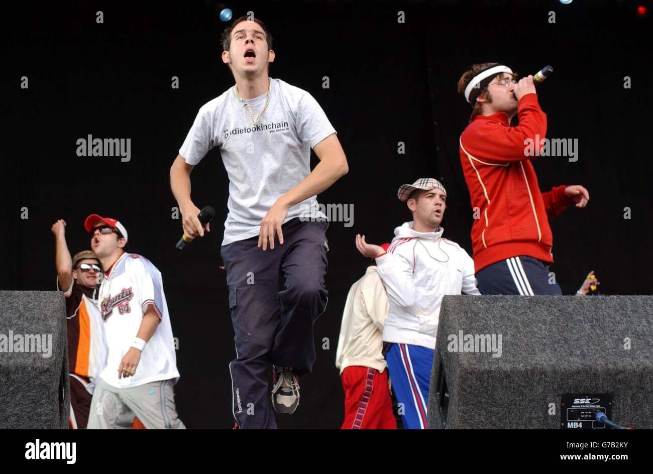 Goldie lookin chain v festival in chelmsford hi-res stock photography ...