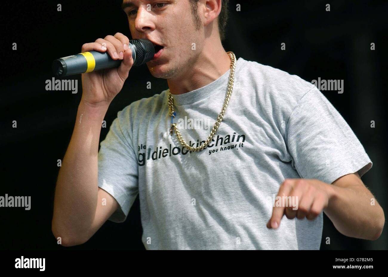 Goldie Lookin' Chain - V Festival Stock Photo - Alamy