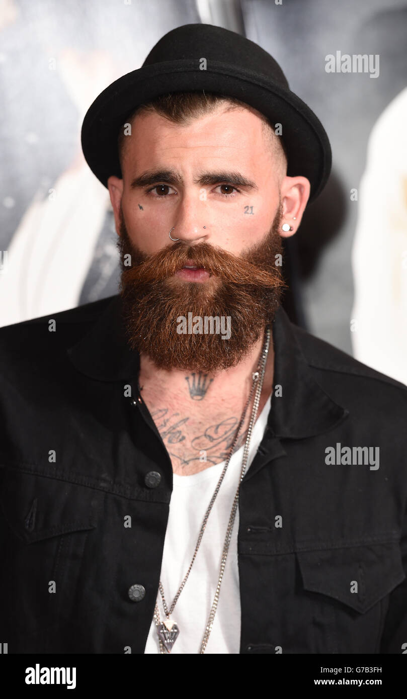Chris Perceval attending a screening for new film Sin City 2 at Ham ...