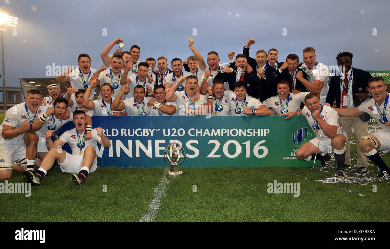 Under 20s rugby union world cup final aj bell stadium hi-res stock ...