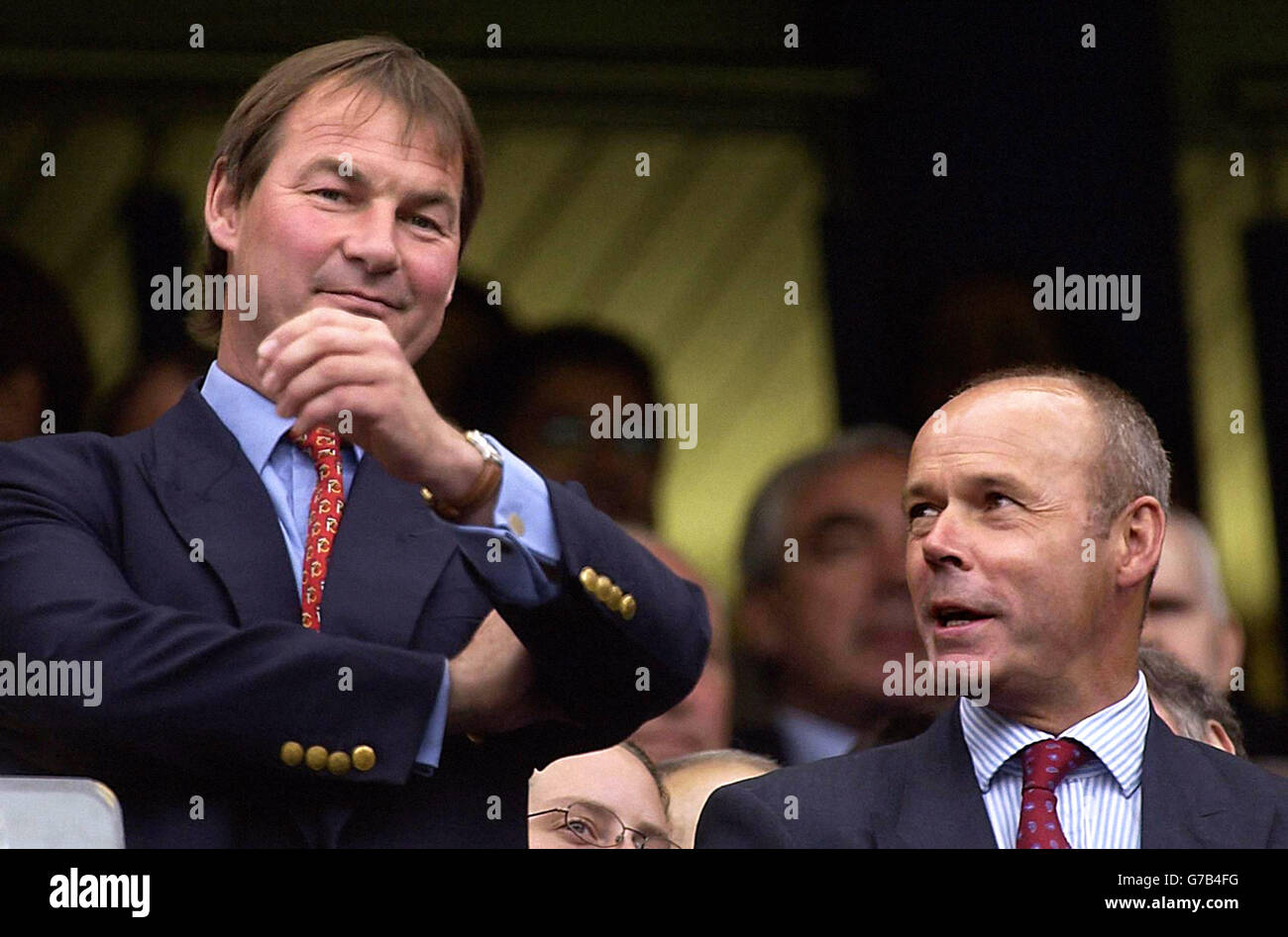 Sport football smiling chairman rupert lowe sir clive woodward hi-res ...