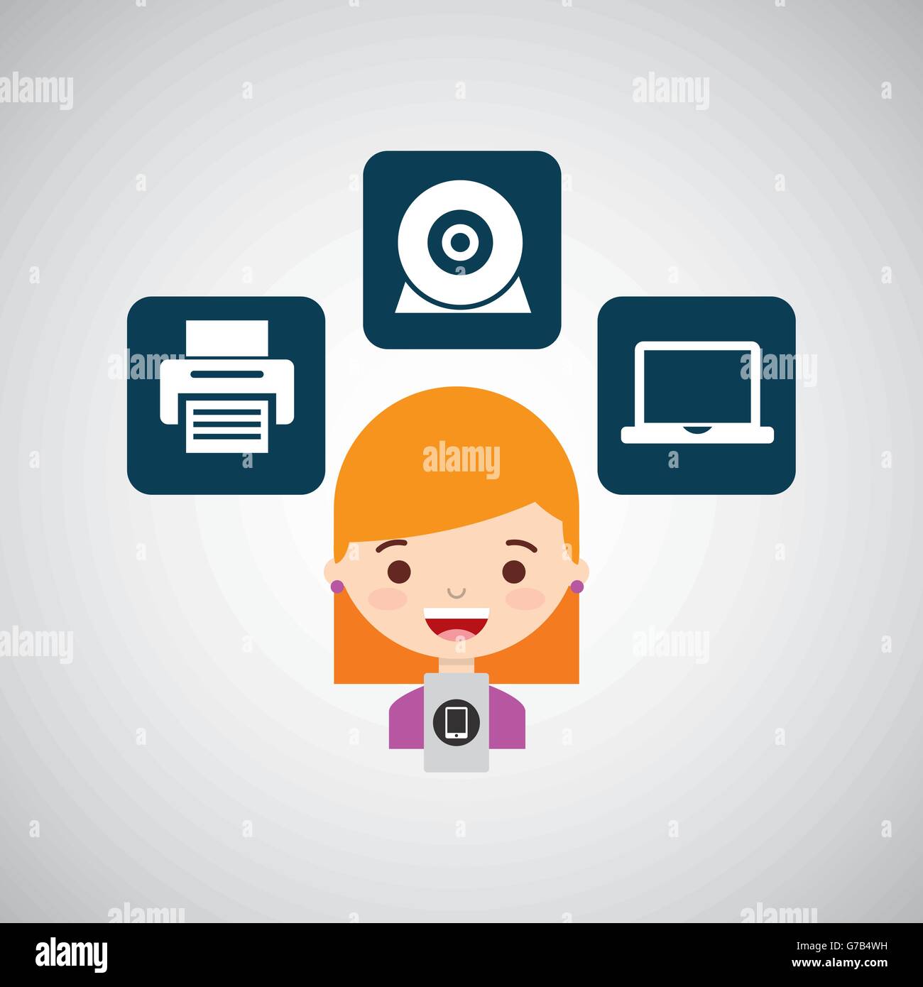 user technology design Stock Vector Image & Art - Alamy