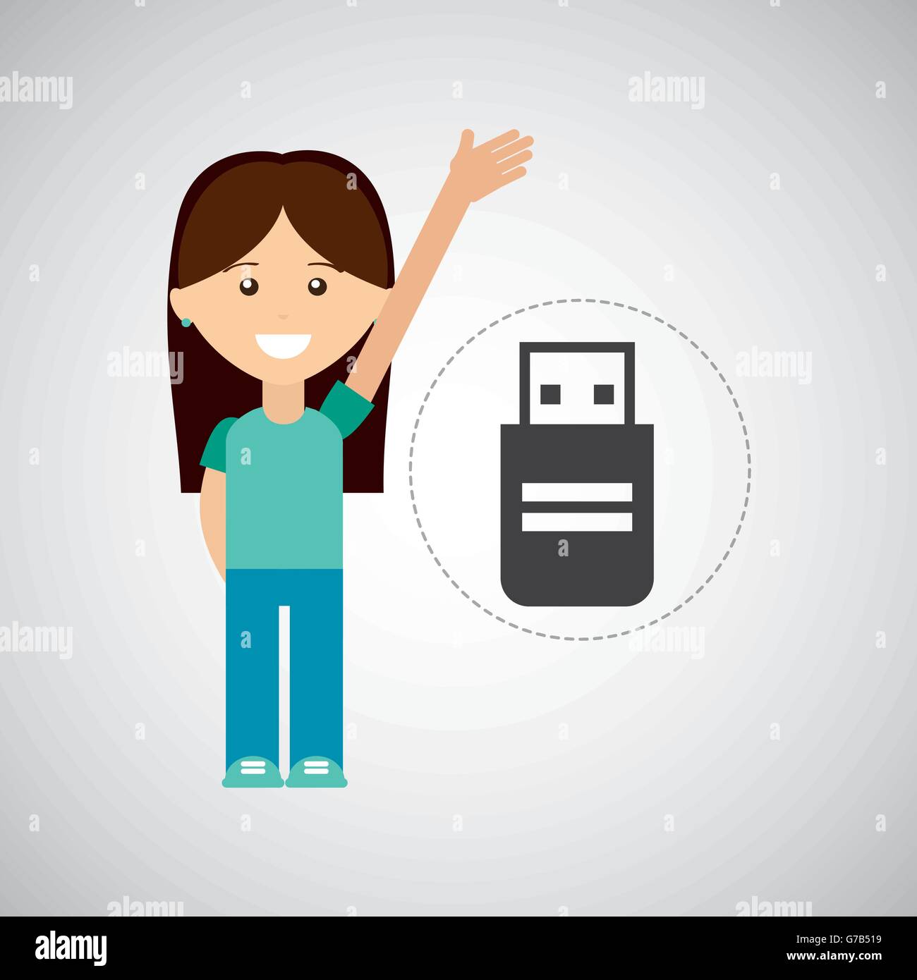 user technology design Stock Vector Image & Art - Alamy