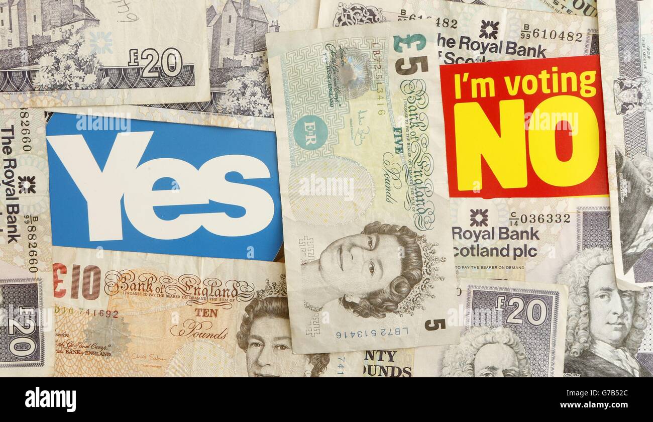 Scottish independence referendum Stock Photo - Alamy
