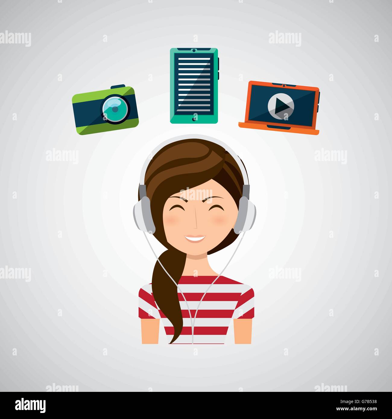 user technology design Stock Vector Image & Art - Alamy