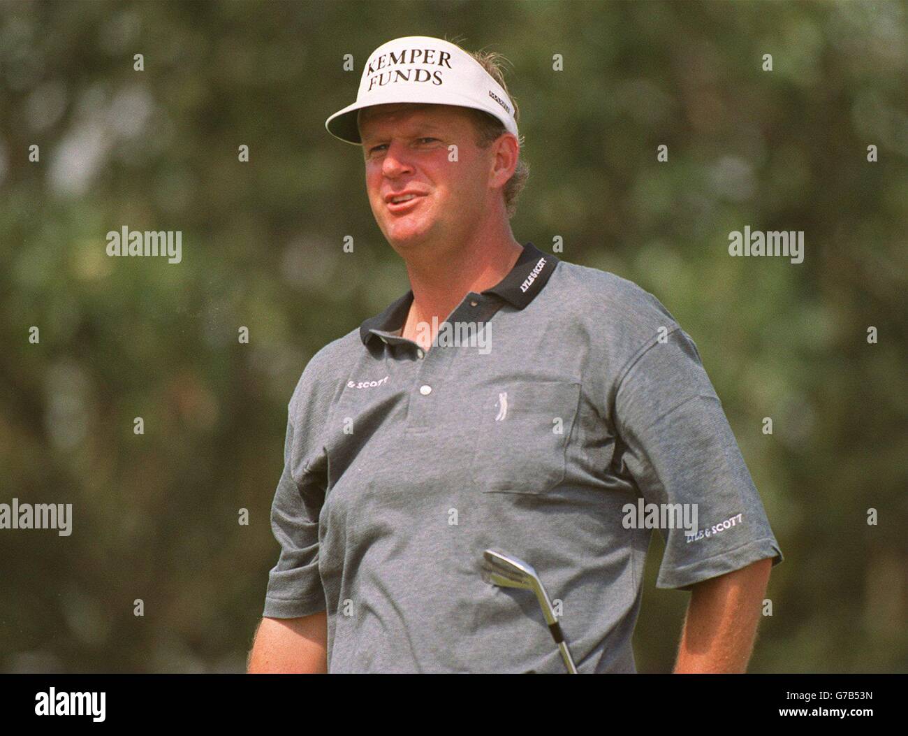 The Open Golf Championship. Sandy Lyle Stock Photo - Alamy