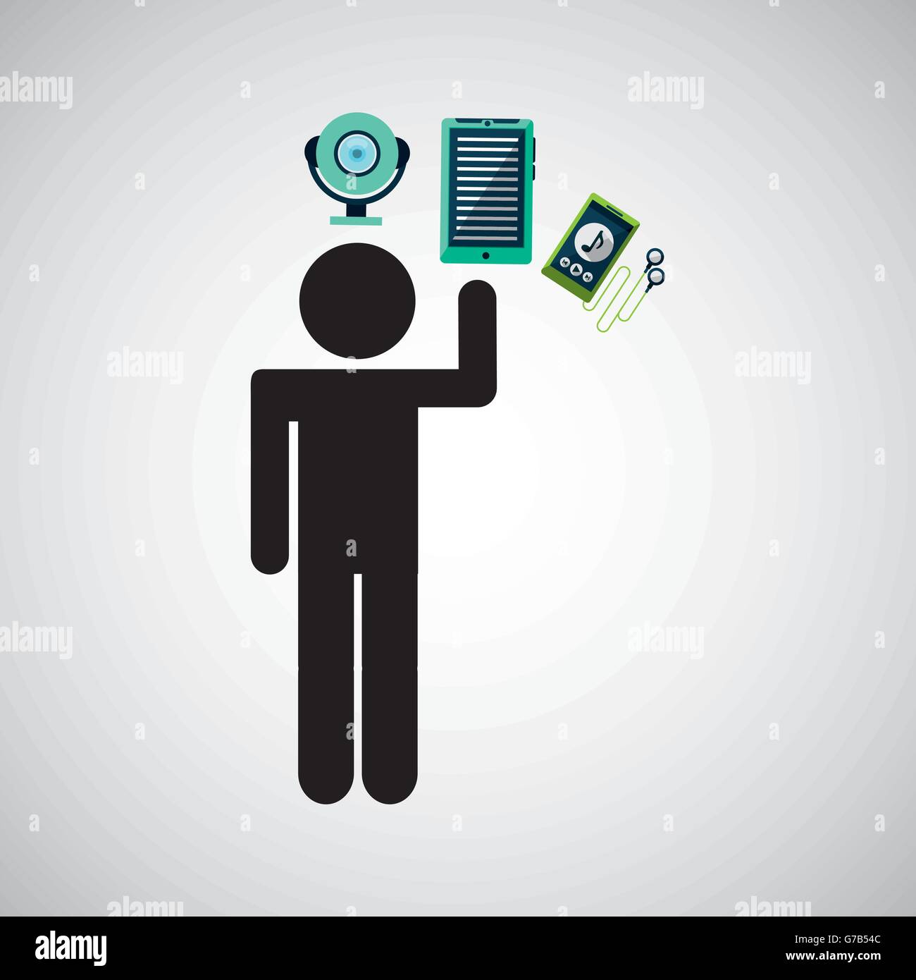 user technology design Stock Vector Image & Art - Alamy