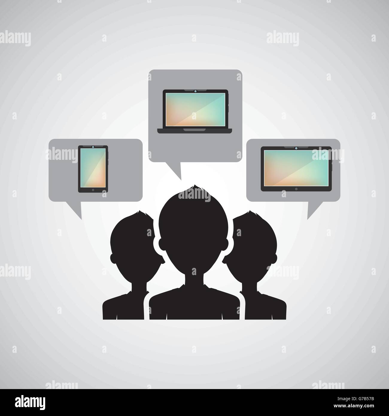 user technology design Stock Vector Image & Art - Alamy