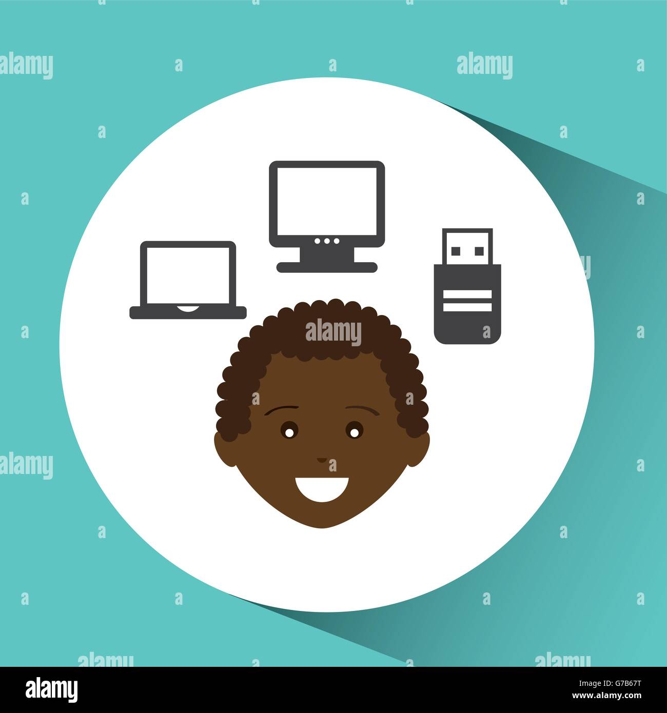 user technology design Stock Vector Image & Art - Alamy