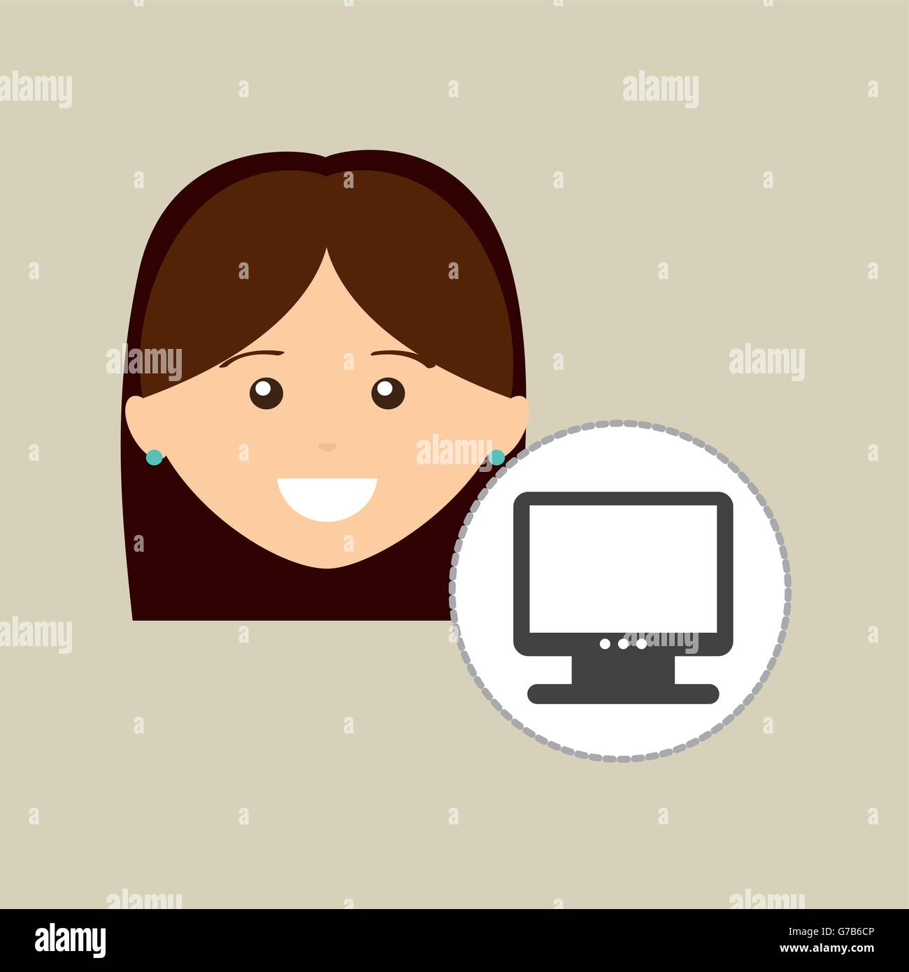 user technology design Stock Vector Image & Art - Alamy