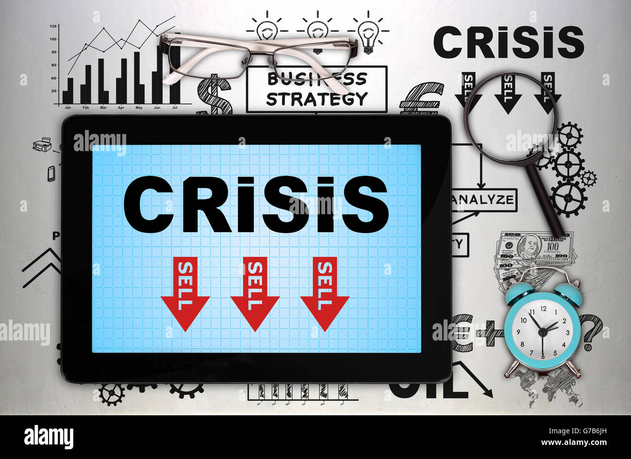 Crisis symbol hi-res stock photography and images - Alamy