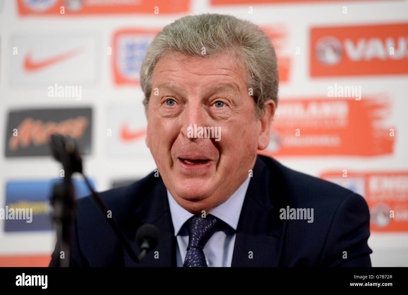 Soccer england press conference wembley stadium hi-res stock ...