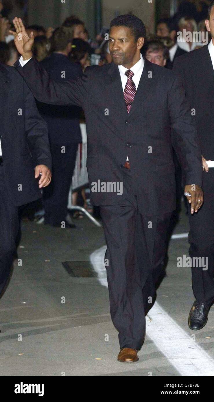 Star of the film Denzel Washington arrives for the premiere of 'The ...