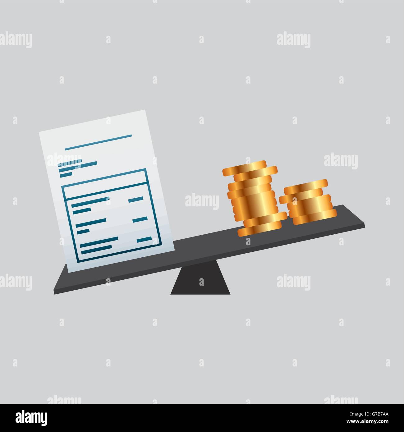 tax time design Stock Vector Image & Art - Alamy