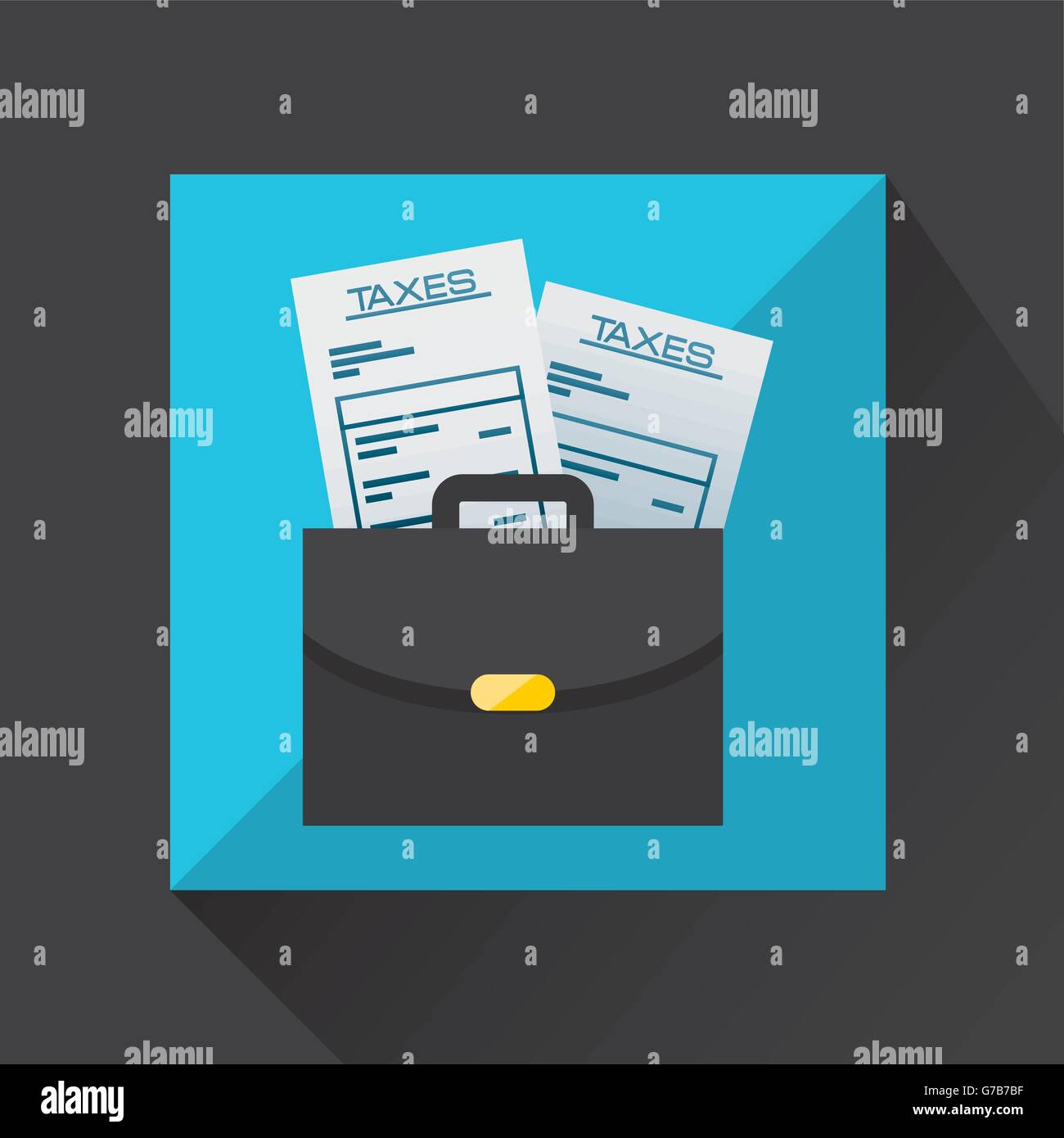 tax time design Stock Vector Image & Art - Alamy