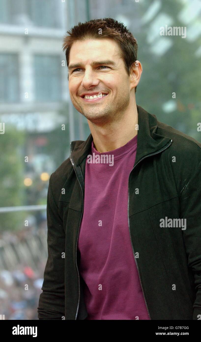 US actor Tom Cruise during his guest appearance on MTV's TRL - Total ...