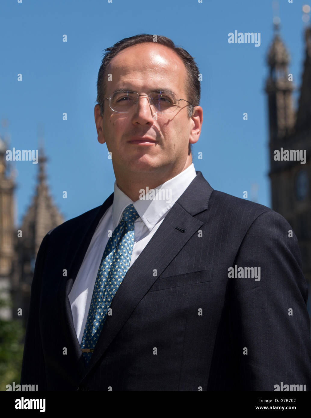 Michael Ellis, MP for the Northampton North constituency Stock Photo ...