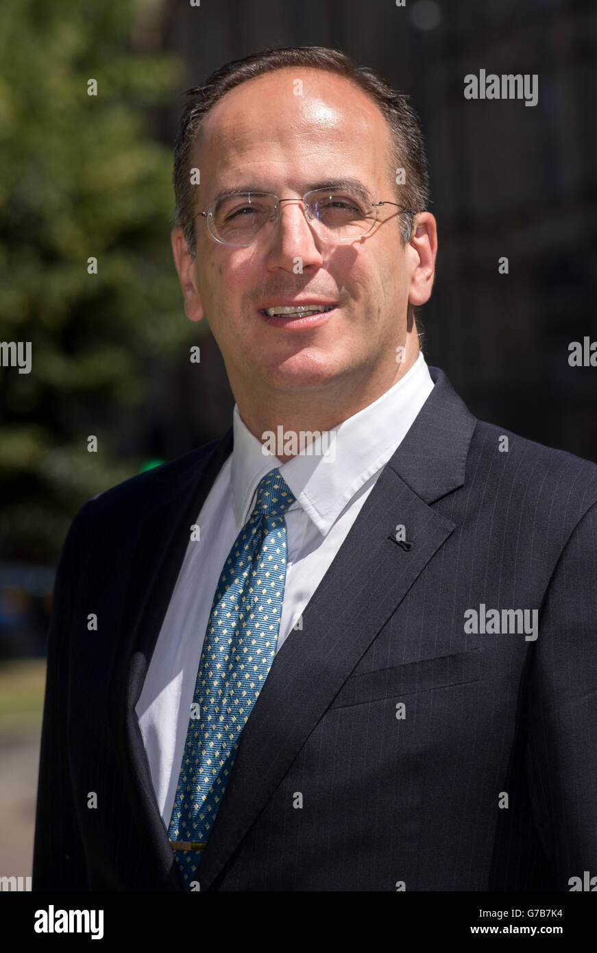 Michael Ellis, MP for the Northampton North constituency Stock Photo ...