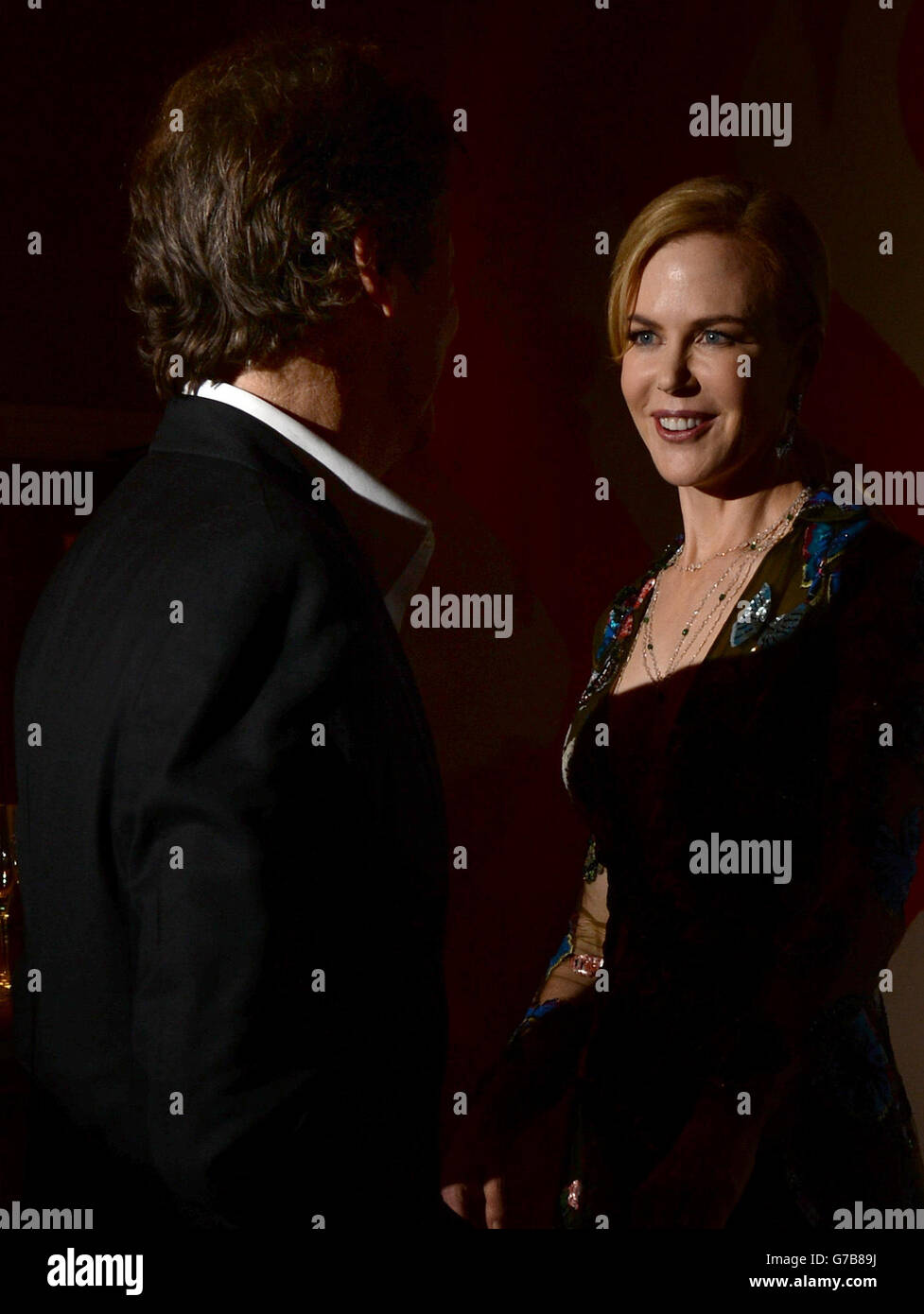 Nicole Kidman and Colin Firth attend the gala screening of Before I Go ...