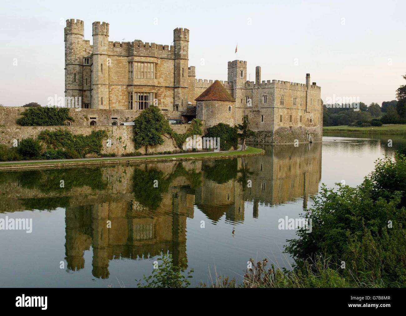 Leeds Castle. A general view of Leeds Castle in Kent, which is hosting ...
