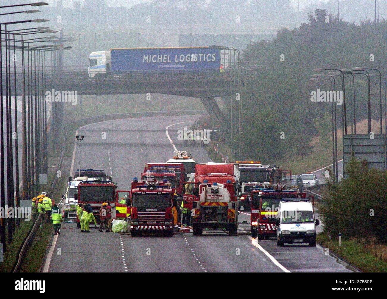 M6 Motorway Southbound Carriageway High Resolution Stock Photography ...