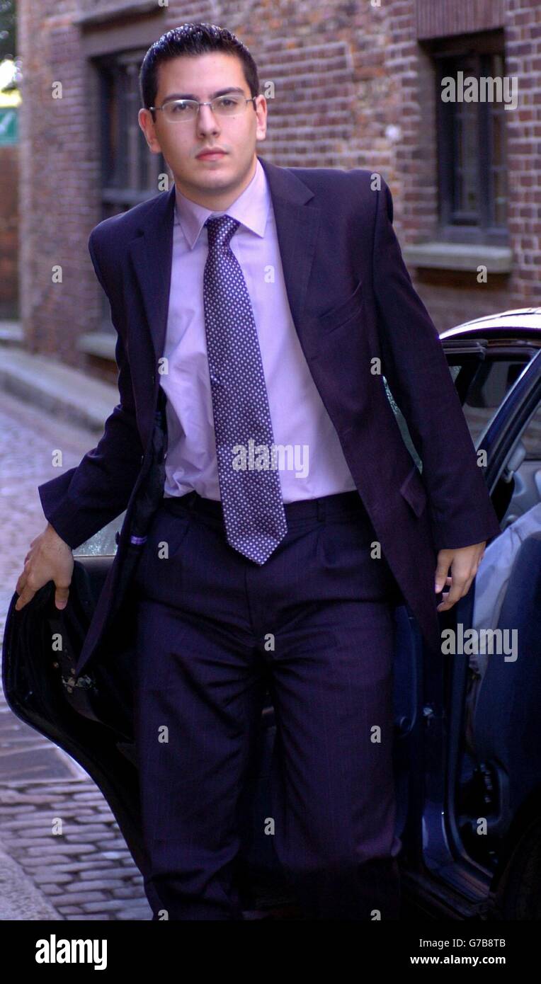 Karl Eldin, 19, arriving at Kings Lynn Crown Court, who is jointly ...