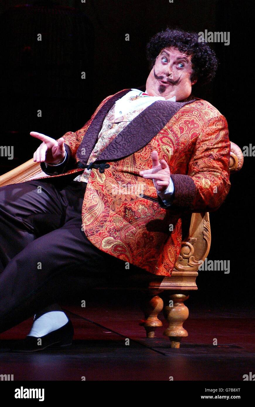 Actor Michael Crawford stars as Count Fosco during a dress-rehearsal of ...
