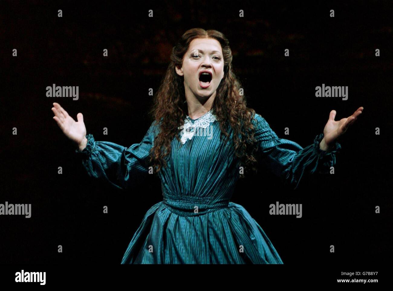 Actress Maria Friedman stars as Marion Halcombe during a dress ...