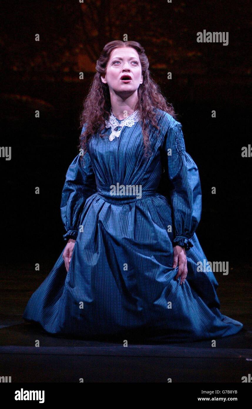 Actress Maria Friedman stars as Marion Halcombe during a dress ...