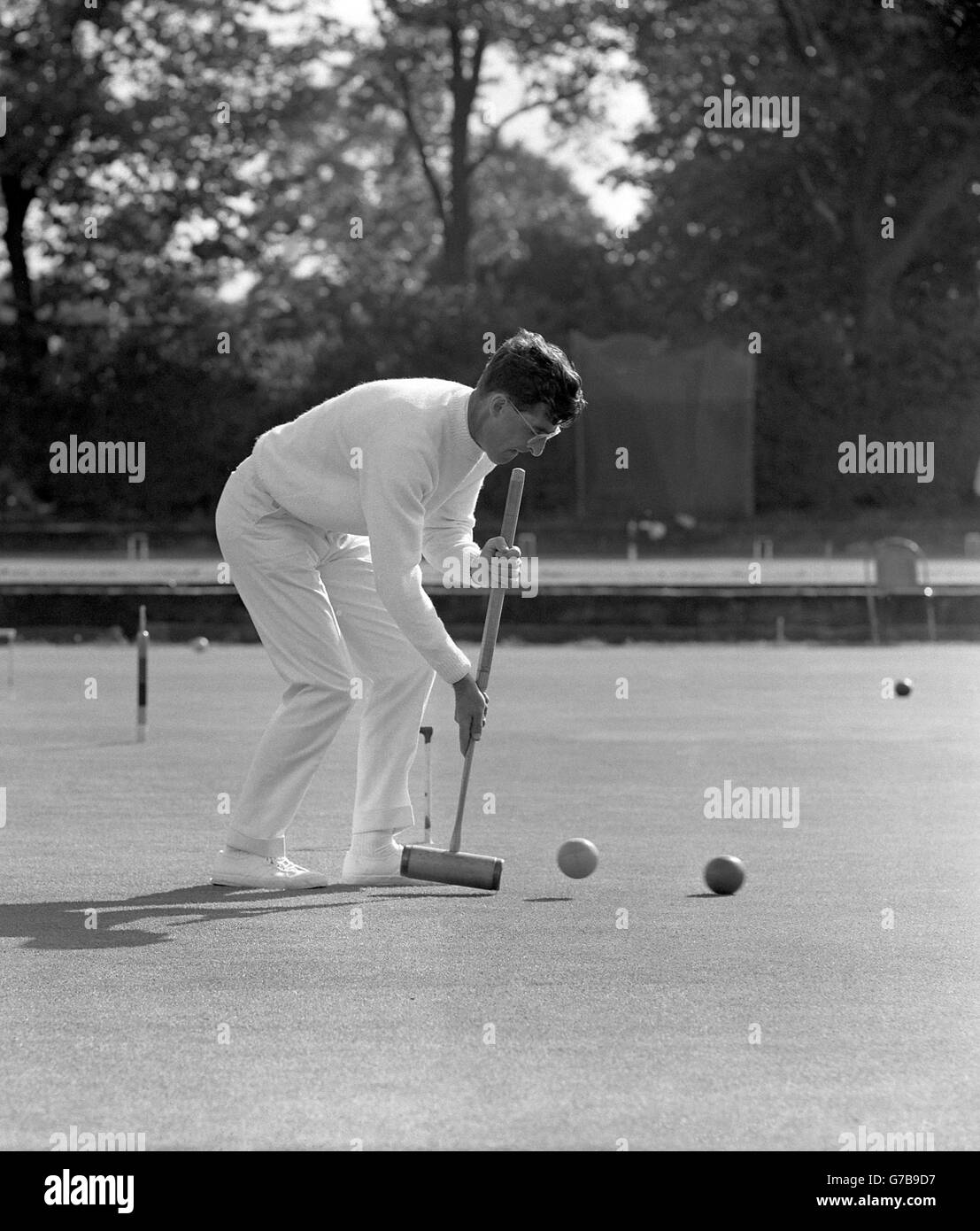 Open croquet tournament hi-res stock photography and images - Alamy