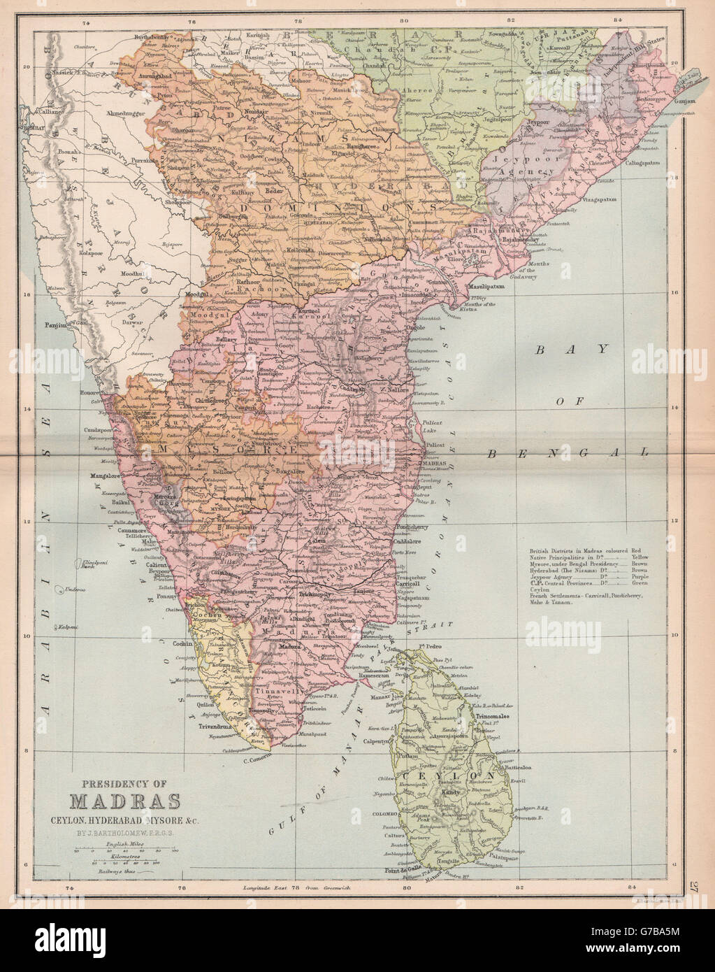 Madras presidency hi-res stock photography and images - Alamy