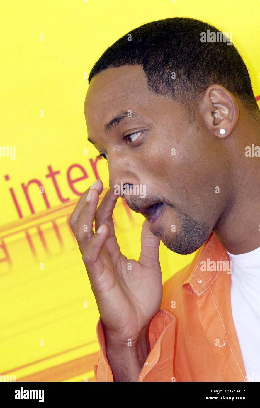 Actor Will Smith during a photocall to promote his new film Shark Tale ...
