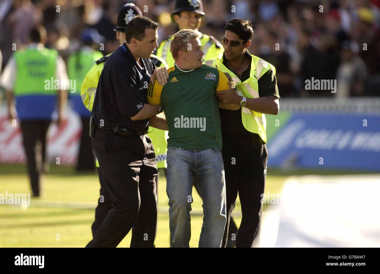 People invade the pitch at the oval hi-res stock photography and images ...