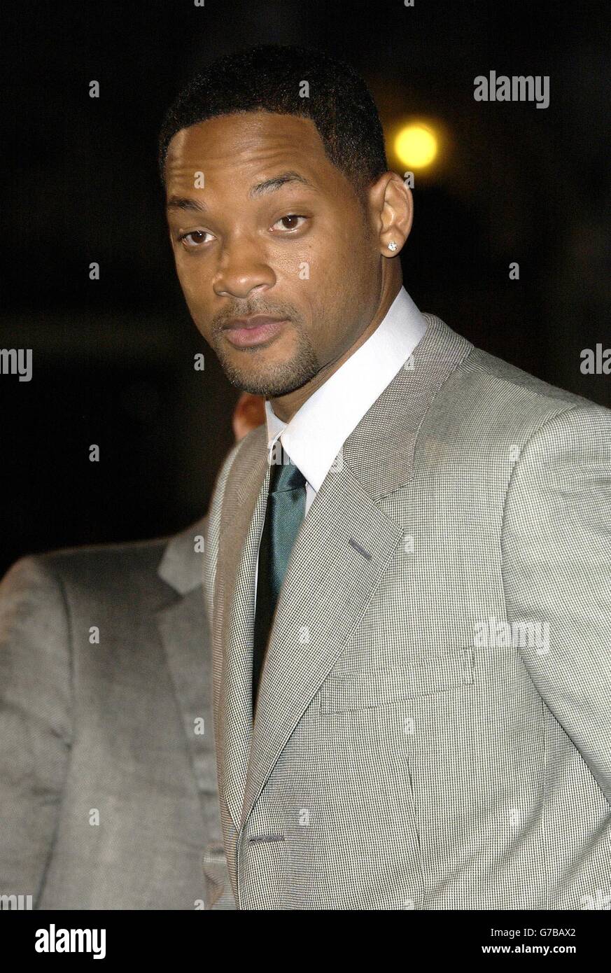 Actor Will Smith during the premiere of his new film Shark Tale during ...