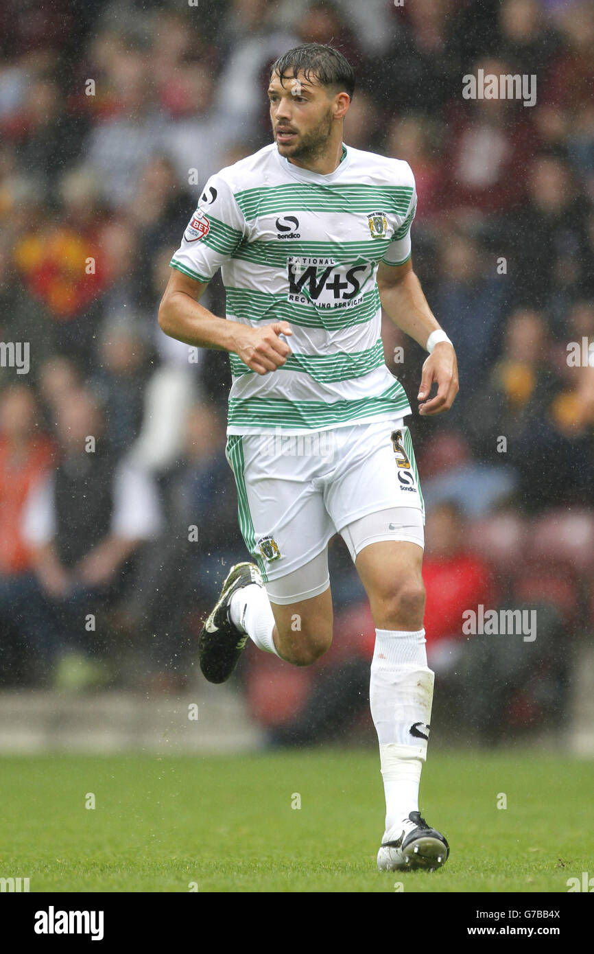 Soccer - Sky Bet League One - Bradford City v Yeovil Town - Coral ...