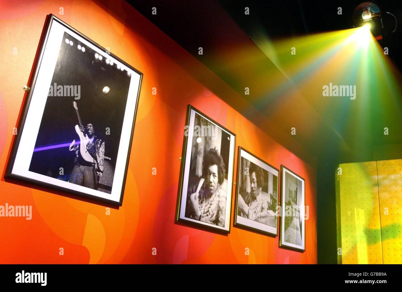 Jimi at the Marquee Exhibition Stock Photo - Alamy
