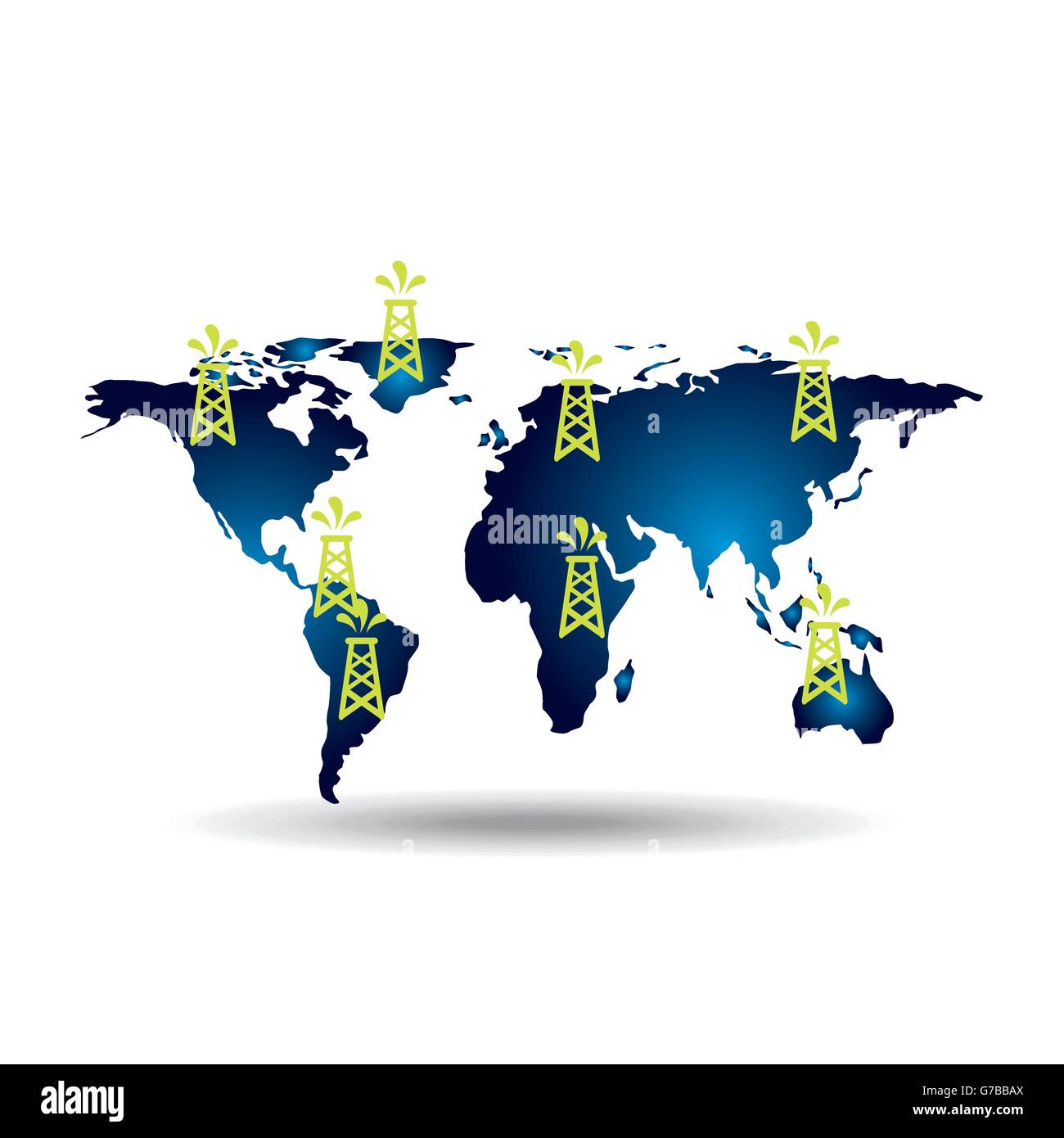 oil industry design Stock Vector Image & Art - Alamy