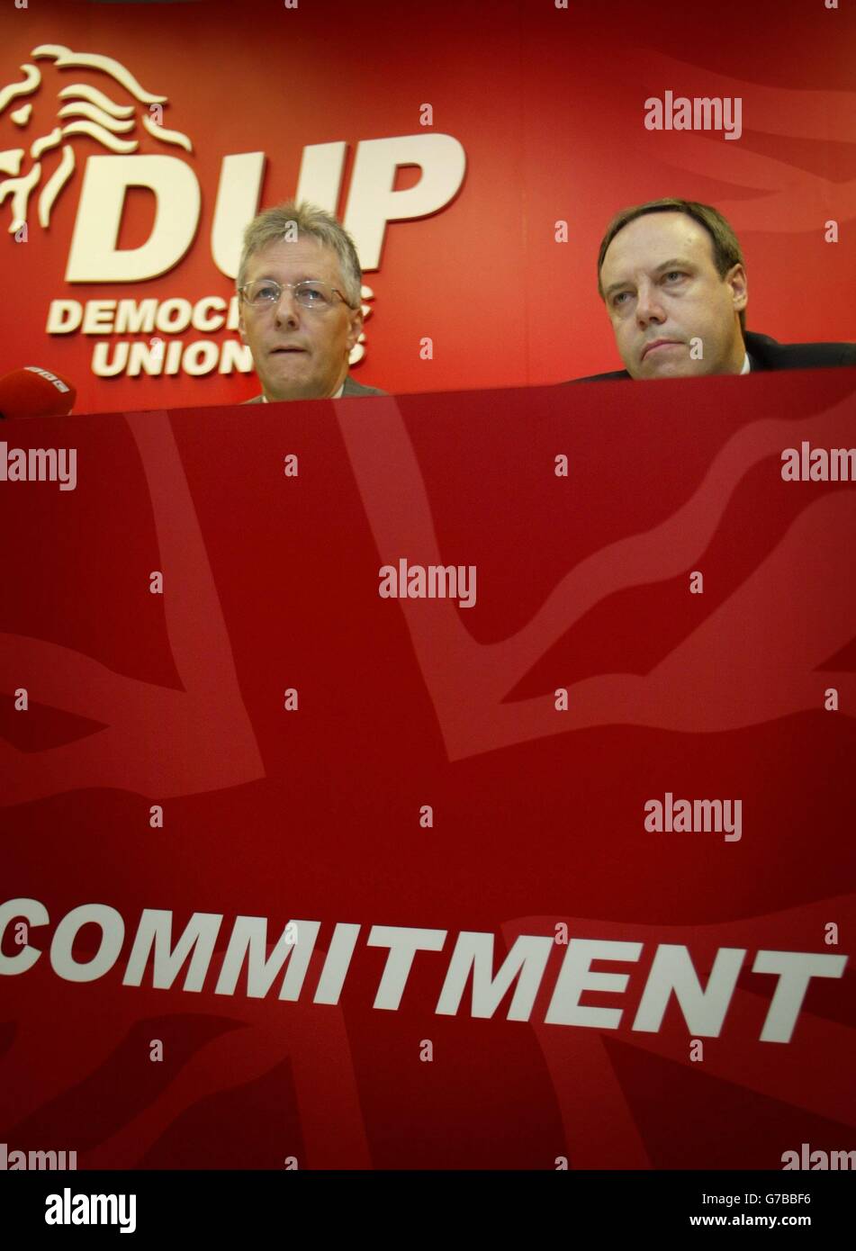With colleague nigel dodds hi-res stock photography and images - Alamy