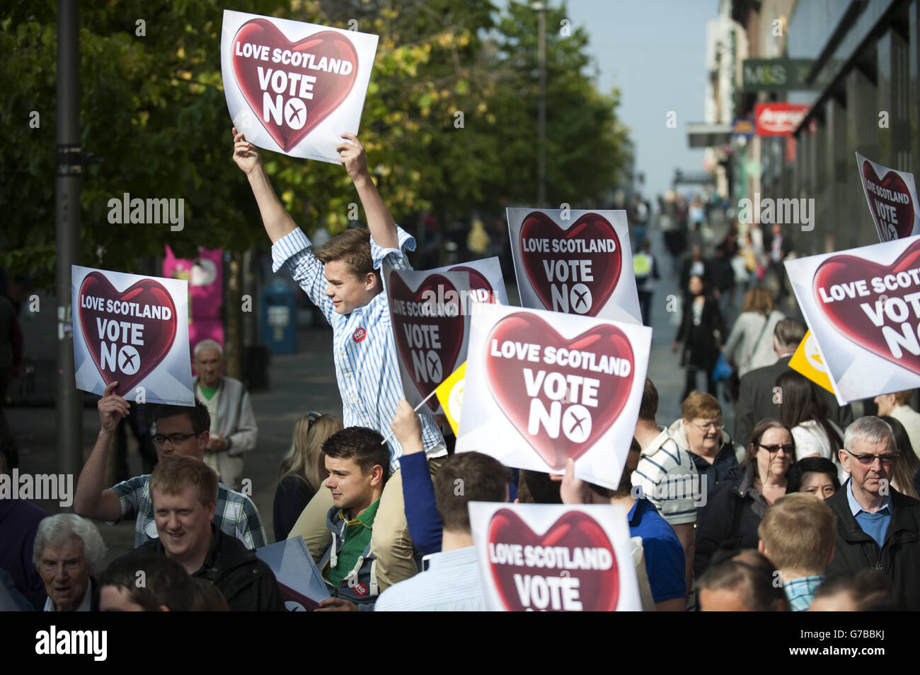 Scottish independence referendum Stock Photo - Alamy