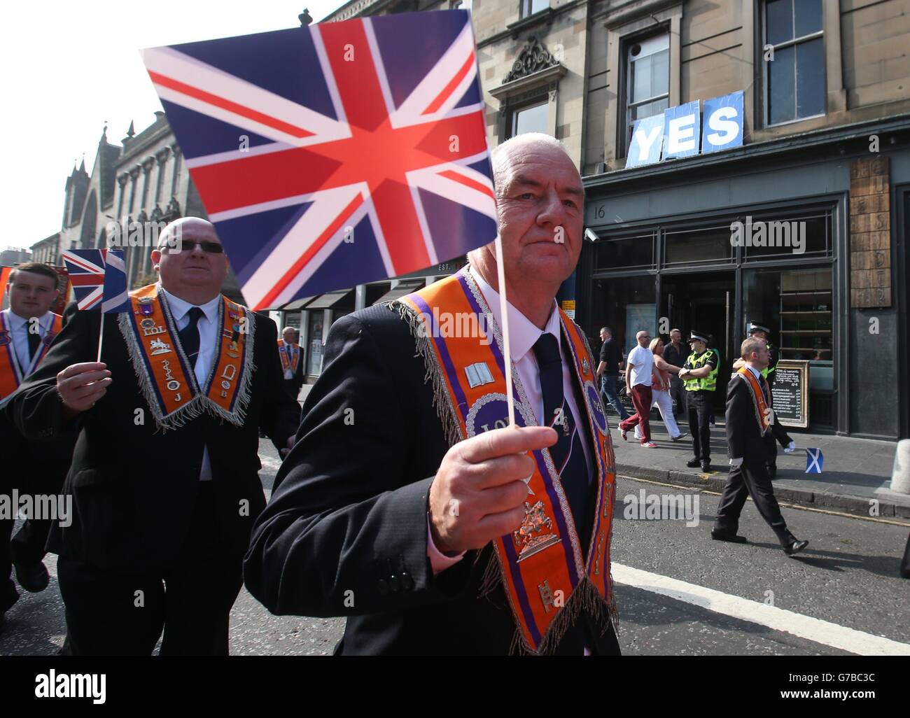 Scottish independence referendum Stock Photo - Alamy