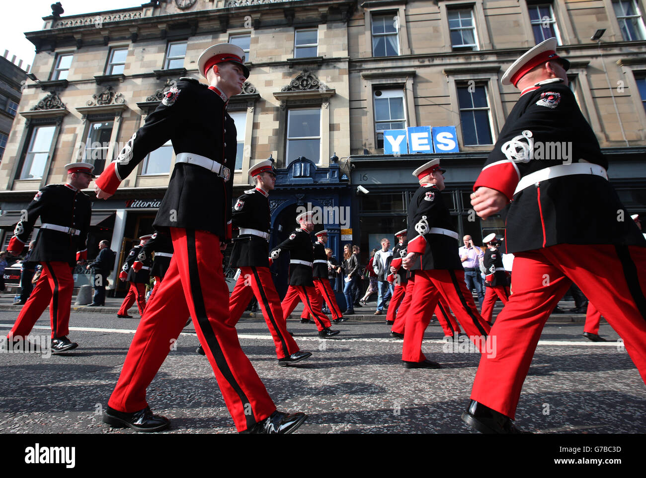 Scottish independence referendum Stock Photo - Alamy
