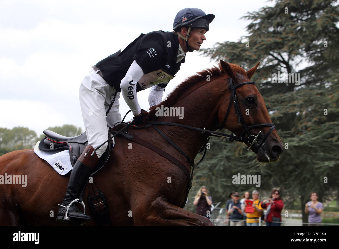 Great Britain's William Fox-Pitt riding Freddie Mac competes in the ...