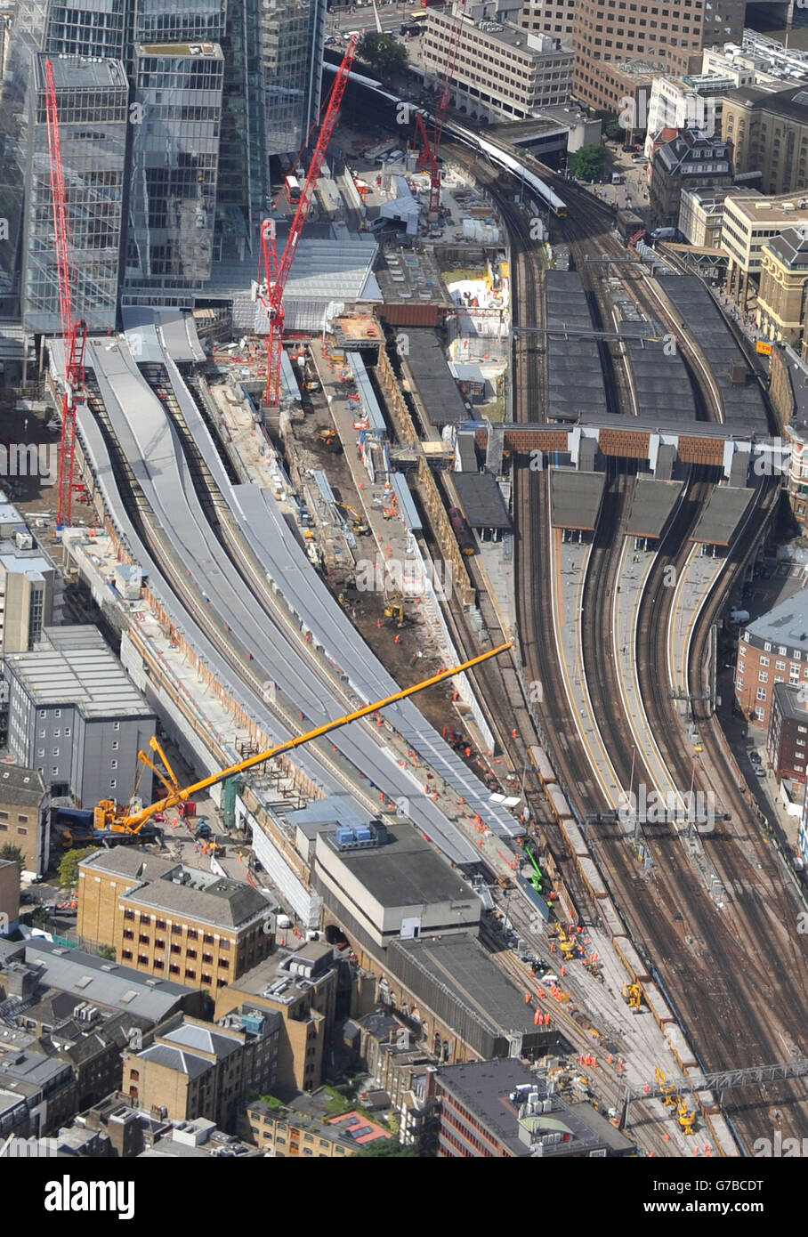 Thameslink rail project Stock Photo - Alamy