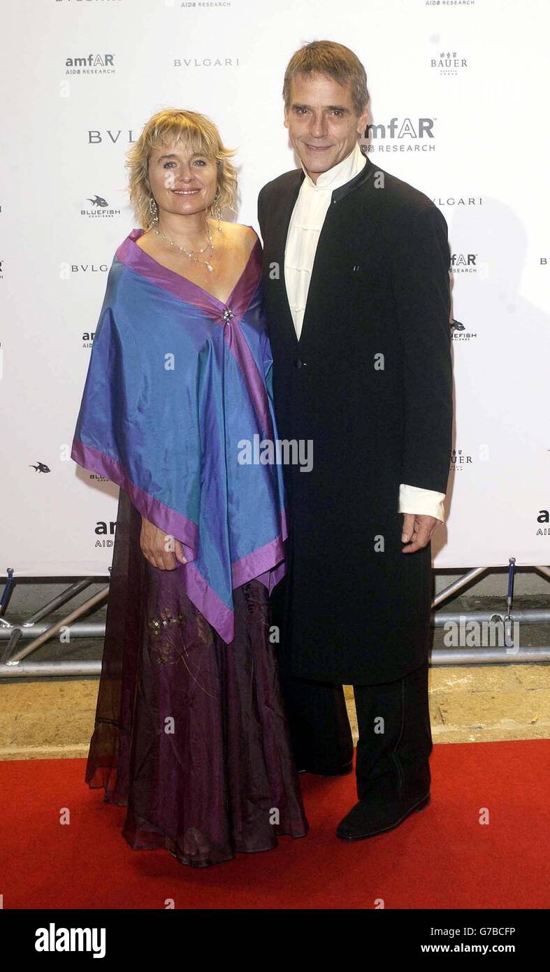 Jeremy Irons And Wife Stock Photos & Jeremy Irons And Wife Stock Images ...