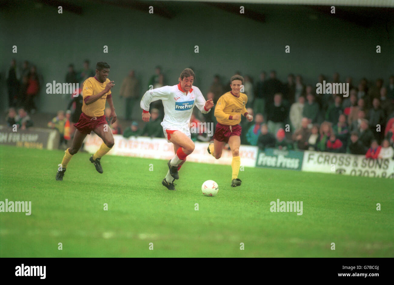 Doncaster rovers billy whitehurst sprints through the northampton town ...