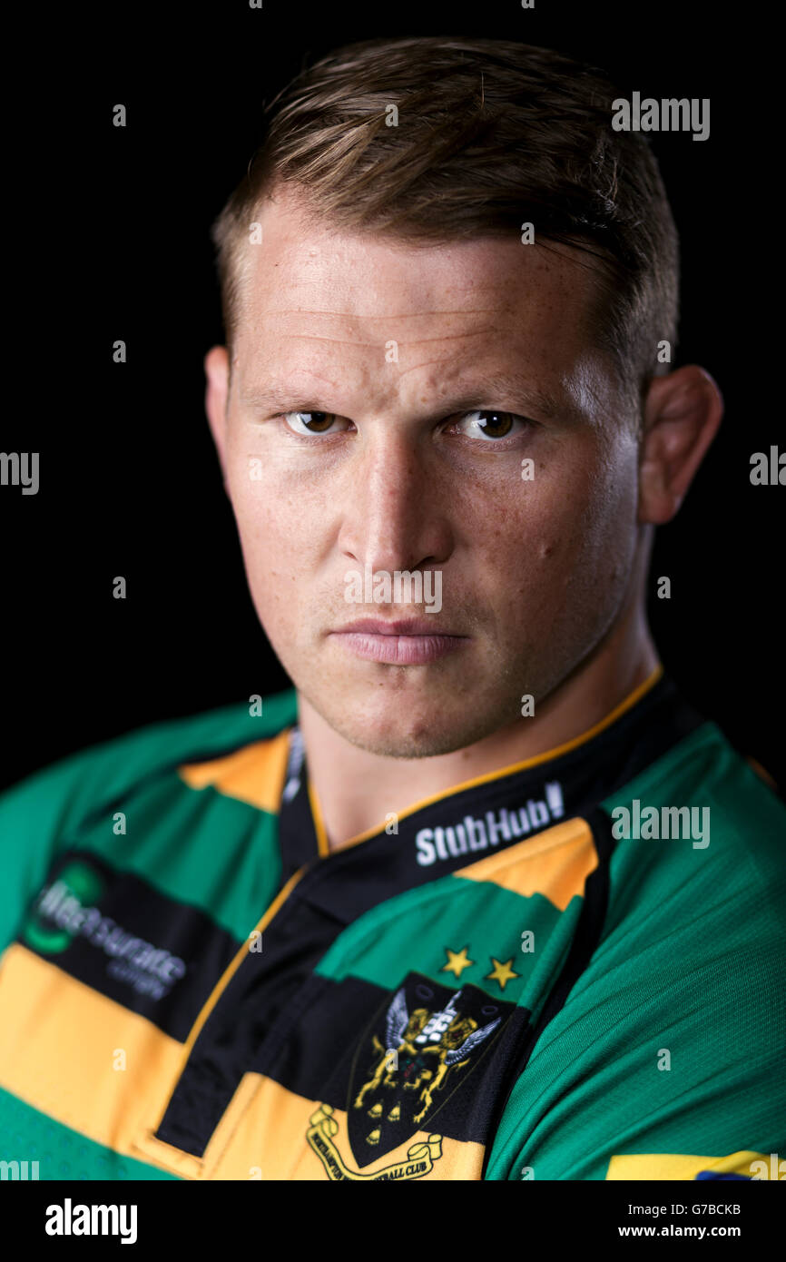 Northampton Saints Dylan Hartley during the launch of the new Aviva ...